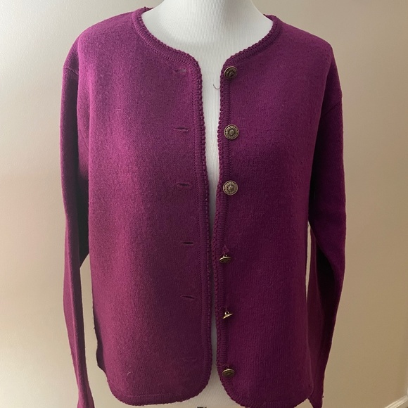Tally Ho | Sweaters | Fuchsia Cardigan | Poshmark